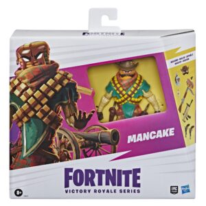 FORTNITE Victory Royale Series Mancake Deluxe Pack Collectible Action Figure with Accessories - Ages 8 and Up, 6-inch