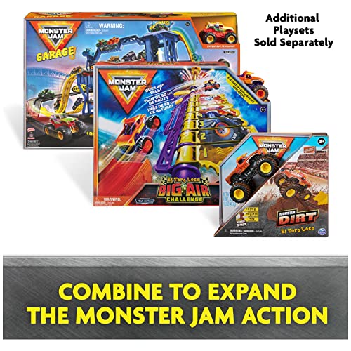 Monster Jam, Dueling Dragon Playset with Exclusive 1:64 Scale Dragon Monster Truck, Kids Toys for Boys Ages 3 and up