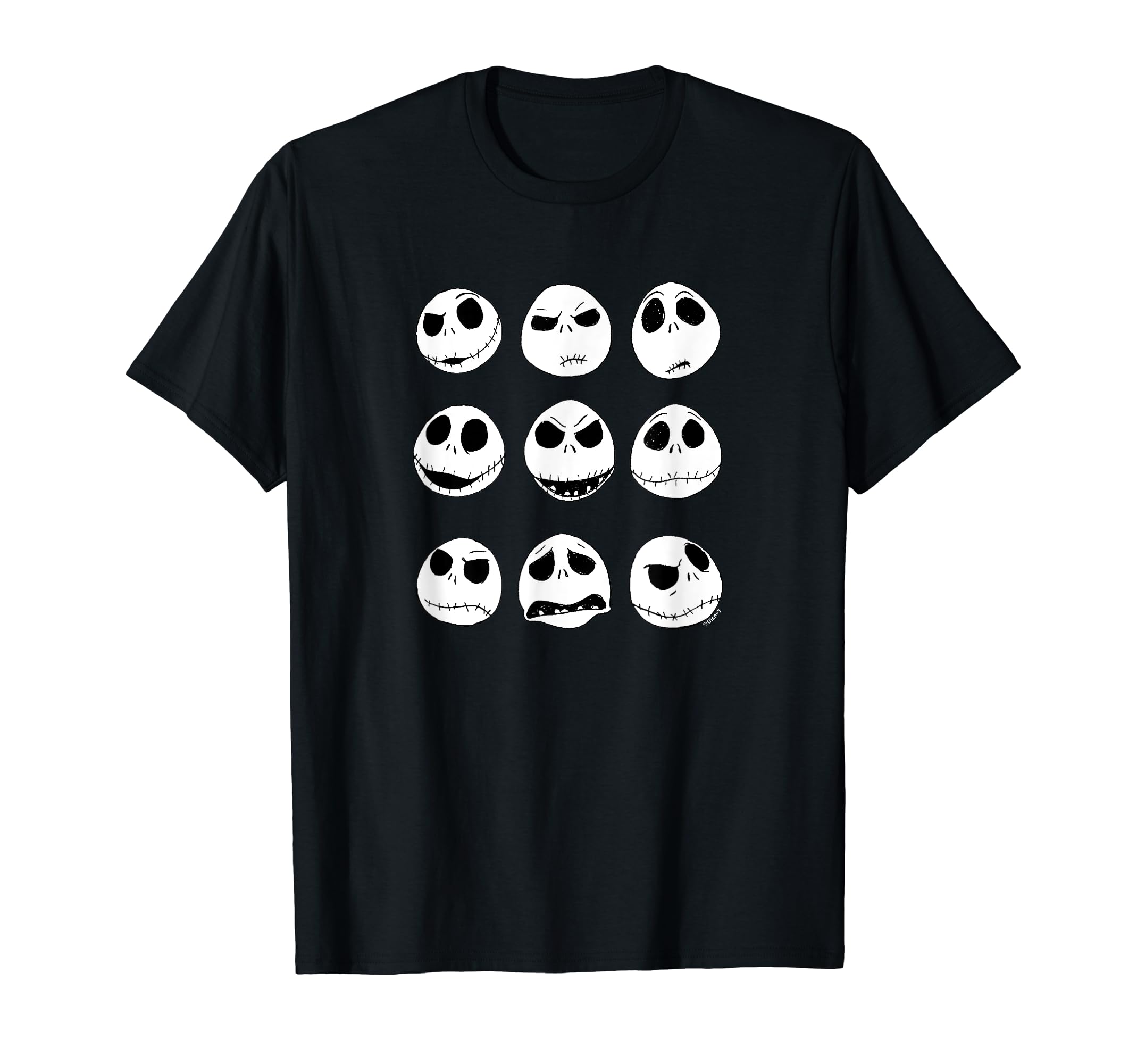 Jack Skellington Faces T-Shirt