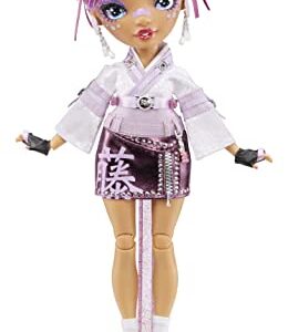 Rainbow High Lila Yamamoto- Mauve Purple Fashion Doll. 2 Designer Outfits to Mix & Match with Accessories, Great Gift for Kids 6-12 Years Old and Collectors