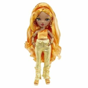 rainbow high fashion doll- meena fleur (saffron gold)