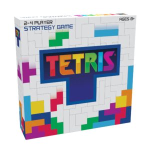 buffalo games - tetris - strategic puzzle game - great for family or adult game night - ages 8 and up - 2 to 4 players