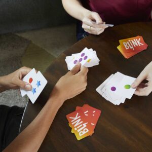 Mattel Games Blink Card Game For Family Night, World's Fastest Card Game, Easy For Kids in a Collectible Storage Tin