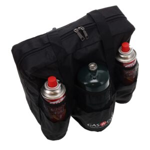 gas one 50490 portable camping stove carry bag for portable butane stoves and dual fuel stoves