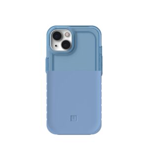 URBAN ARMOR GEAR [U by UAG Designed for iPhone 13 Case Blue Cerulean Dip Slim Lightweight Stylish Trendy Translucent Shock Absorbing Antimicrobial Modern Protective Phone Cover, [6.1 inch Screen]