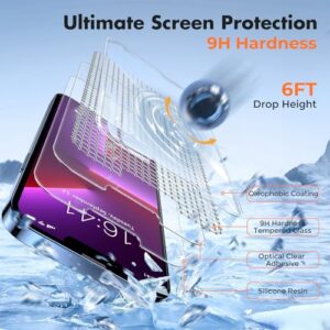 UNBREAKcable Screen Protector for iPhone 13 Pro Max/14 Plus [2-Pack] [Double Defence] [99.99% Clear] [Easy Installation] [9H Hardness] [Bubble Free] Tempered Glass for Apple iPhone 13 Pro Max - 6.7''