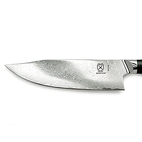 Mercer Culinary M13795 Premium Grade Super Steel, 8-Inch The Hunter Chef's Knife, G10 Handle