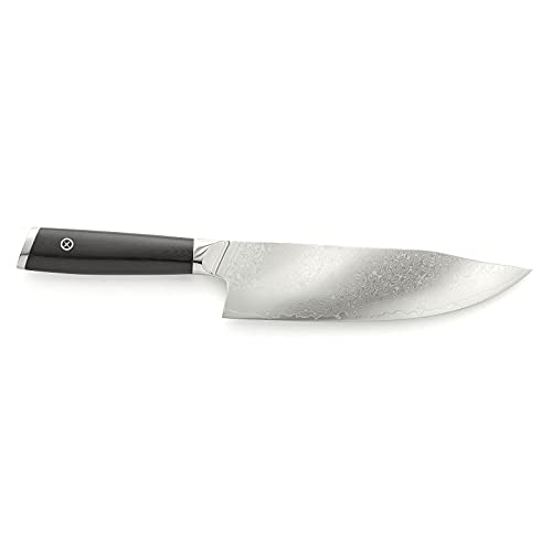 Mercer Culinary M13795 Premium Grade Super Steel, 8-Inch The Hunter Chef's Knife, G10 Handle