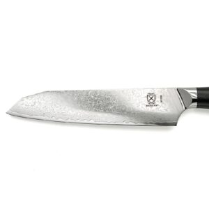 Mercer Culinary M13786 Premium Grade Super Steel, 7-Inch Santoku Knife, G10 Handle