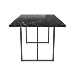 CosmoLiving by Cosmopolitan Astor Dining Table, Black, 64 in x 36 in x 30 in