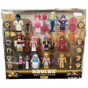 roblox celebrity collection - series 4 figure 12pk (roblox classics) (includes 12 exclusive virtual items)