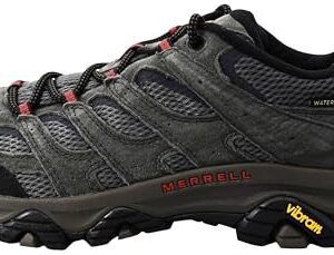 Merrell Moab 3 Waterproof Hiking Shoe, Black Night, 10