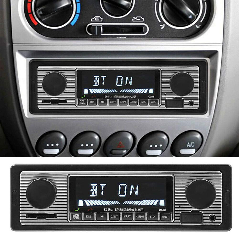 iayokocc Smart Player Bluetooth Retro MP3 FM Auto Accessories Electronic Car Radio Stereo