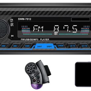 Bluetooth Single din car Stereo System for car, 7 inch Universal car Radio System for car,aftermarket car Radio,1 din car Radio,SWC/Subwoorf/BT