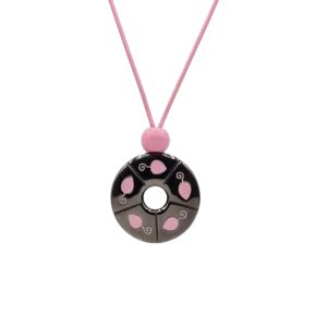 zag store - womens miraculous ladybug - mouse transformation necklace