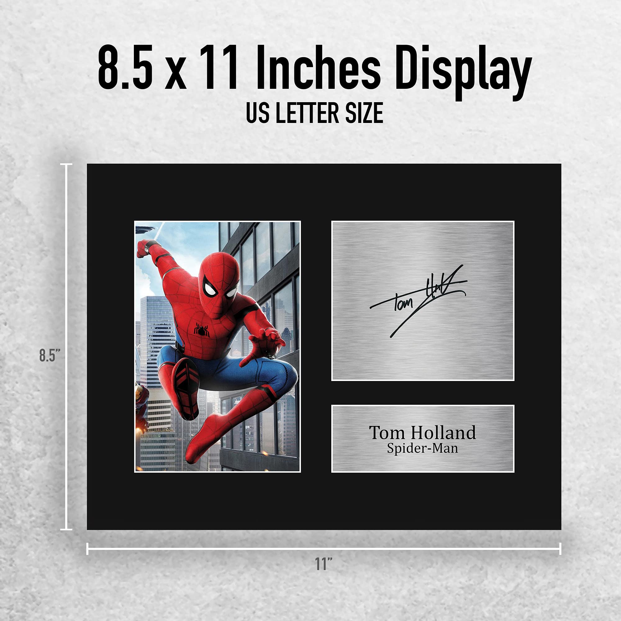 HWC Trading Tom Holland Gift USL Signed Printed Autograph Spiderman Gifts Print Photo Picture Display - US Letter Size