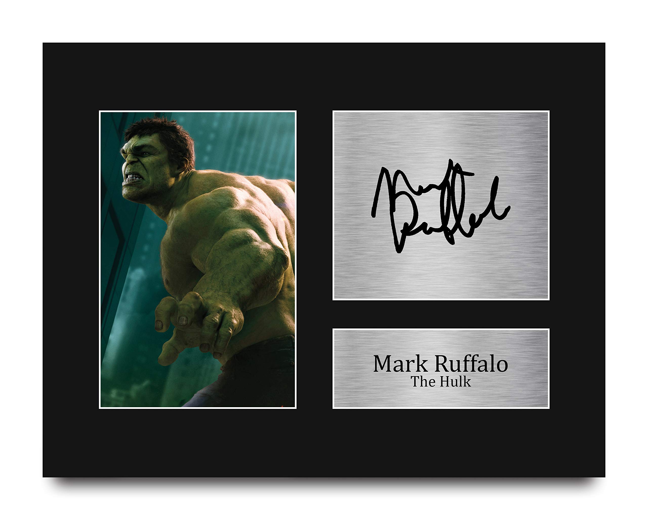 HWC Trading Mark Ruffalo Gift USL Signed Printed Autograph The Hulk The Avengers Gifts Print Photo Picture Display - US Letter Size