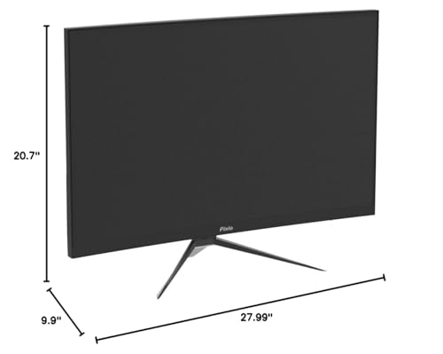 Pixio PXC325 32 inch 165Hz Refresh Rate FHD 1080p Resolution 1500R Curve VA Panel 1ms Response Time Adaptive Sync HDR Curved Gaming Monitor