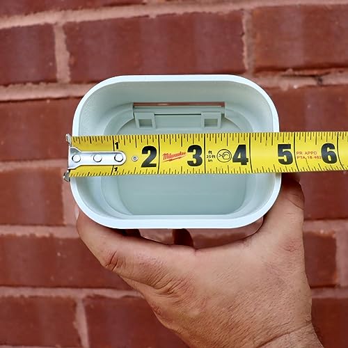 GutterGate 3"x4" Type-A White Gutter Downspout Extension Accessory (MADE in The USA)