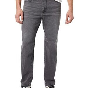 Amazon Essentials Men's Straight-Fit Jean, Washed Grey, 34W x 33L