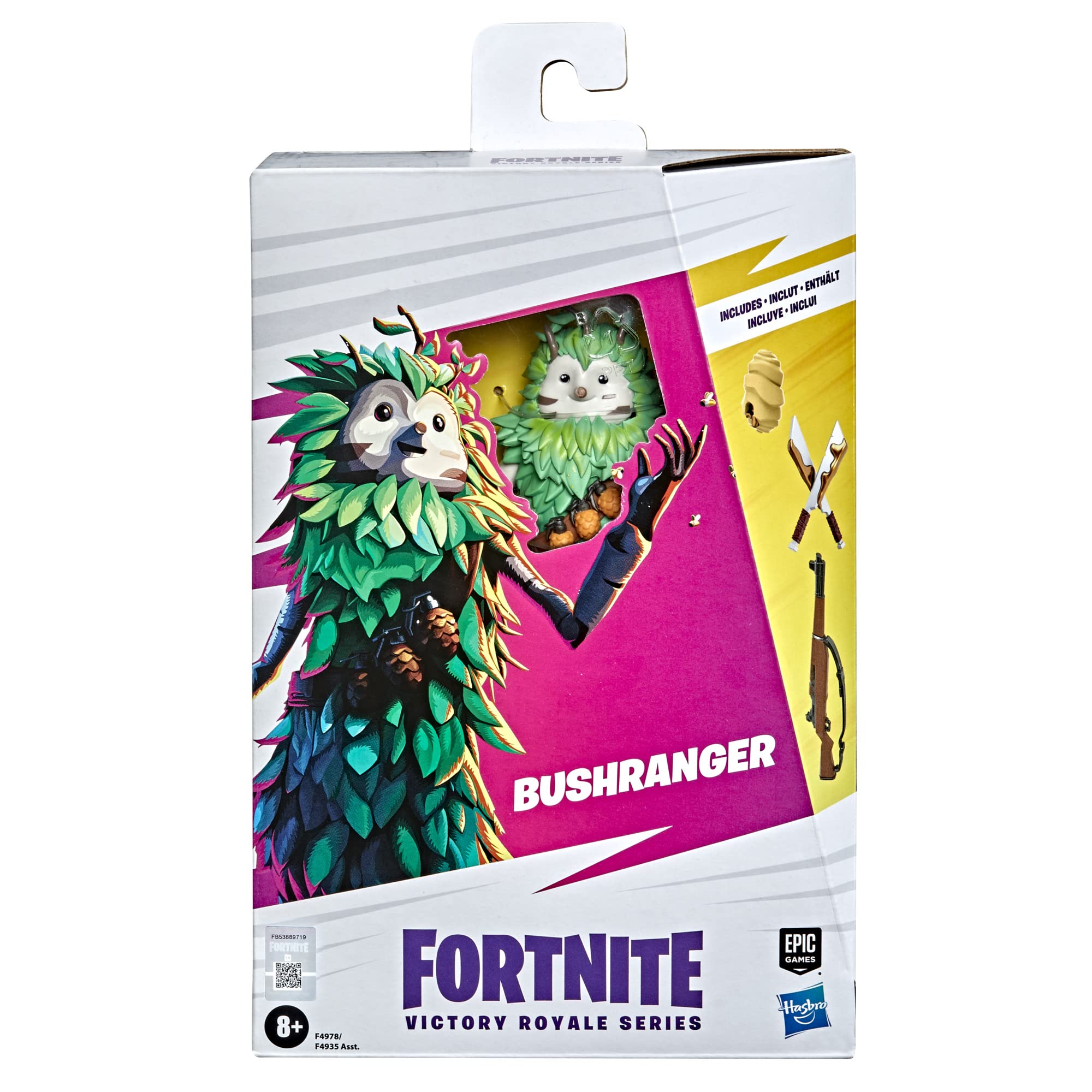 Fortnite Hasbro Victory Royale Series Bushranger Collectible Action Figure with Accessories - Ages 8 and Up, 6-inch