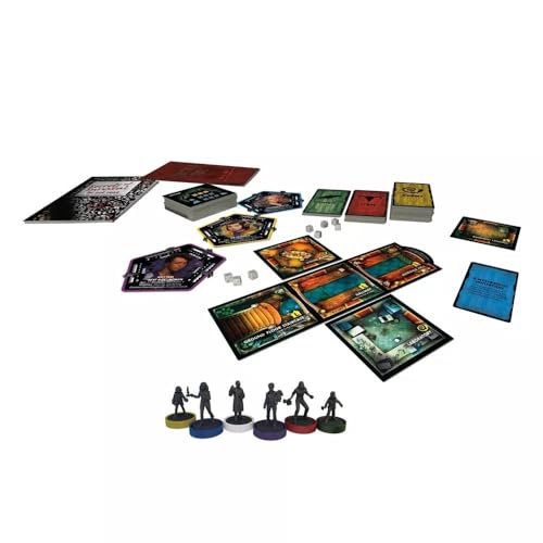 Avalon Hill Hasbro Gaming Betrayal at The House on The Hill 3rd Edition Cooperative Board Game,Ages 12 and Up,3-6 Players,50 Chilling Scenarios