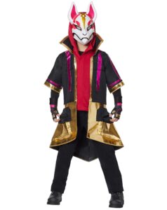 spirit halloween boys 2-fer drift fortnite costume | officially licensed - medium