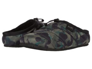 coach 1941 men's wild beast slippers, camo print, 10 medium us