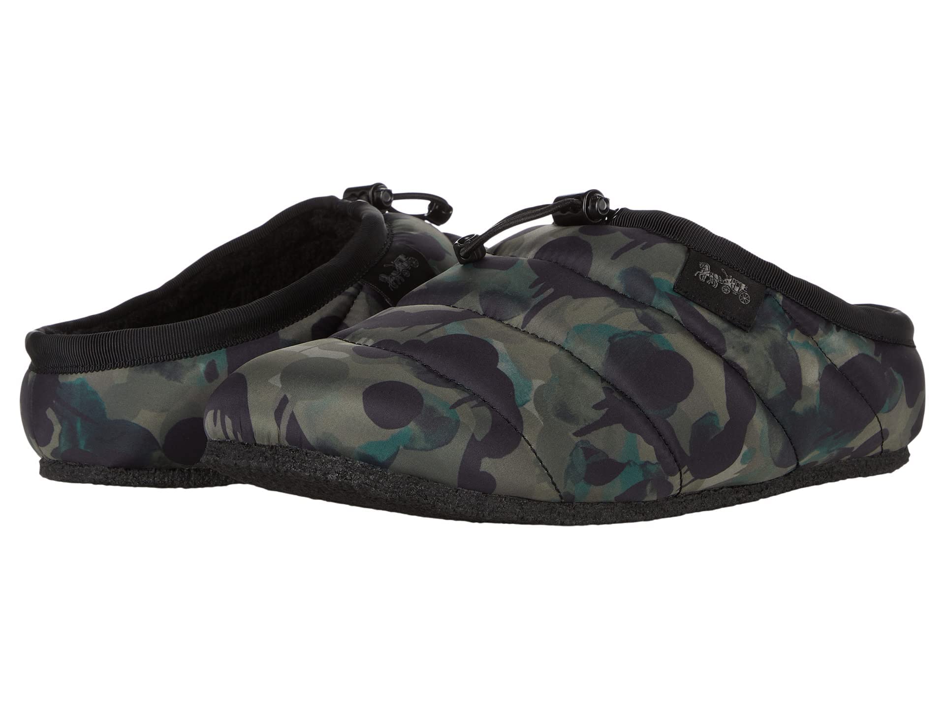 Coach 1941 Men's Wild Beast Slippers, Camo Print, 10 Medium US