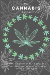 the cannabis journal: the ultimate strain tracker for marijuana enthusiasts, potheads, and weed lovers of all types