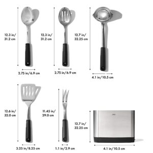 OXO Good Grips Stainless Steel Prep & Serve Kitchen Tool 6pc Set