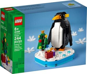 lego christmas penguin 40498