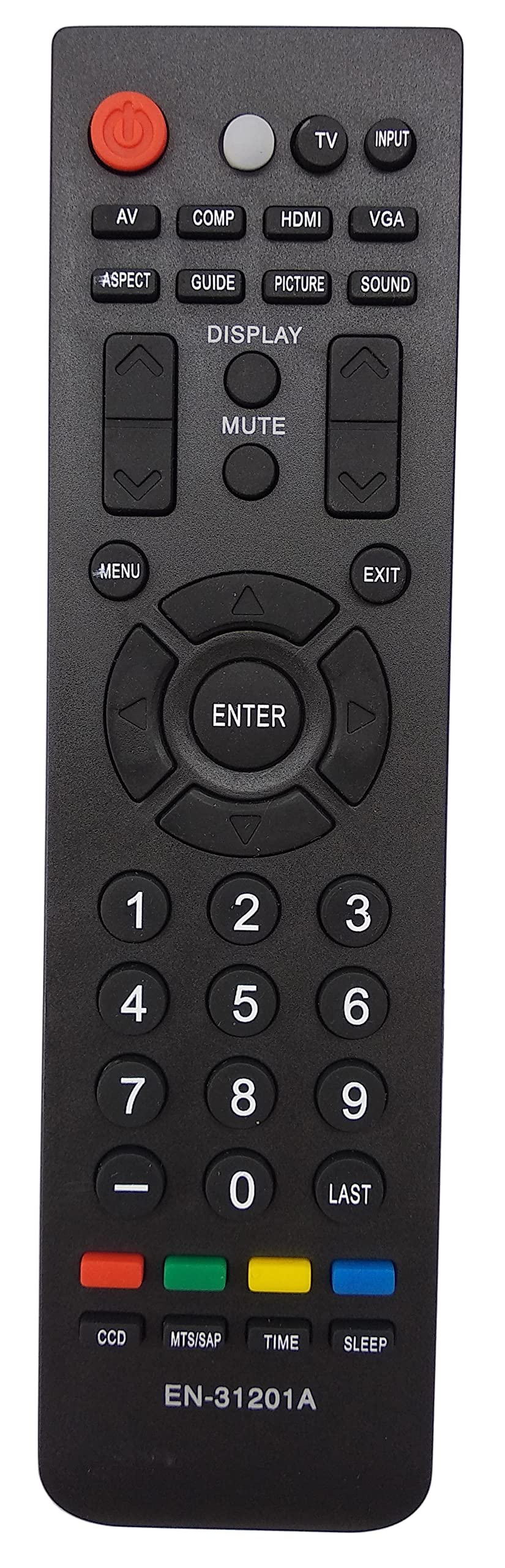 Universal Remote Compatible for HISENSE EN-31201A EN31201A F42K20E F39V77C LTDN42V77US LTDN46V86US TV Remote Control