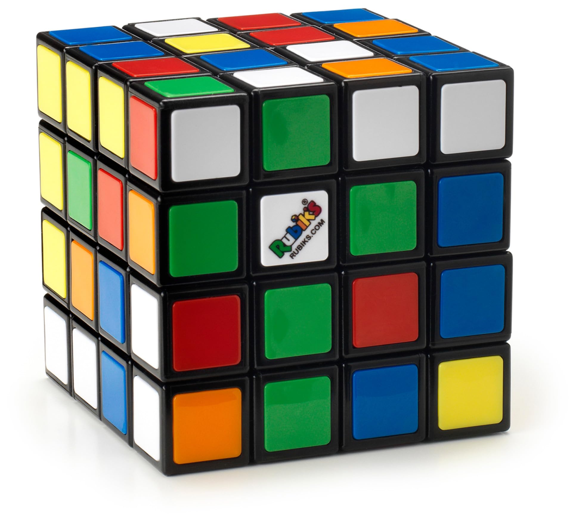 Rubik’s Master, The Official 4x4 Cube Classic Color-Matching Problem-Solving Brain Teaser Puzzle 1-Player Game Toy for Adults & Kids Ages 8+