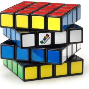 Rubik’s Master, The Official 4x4 Cube Classic Color-Matching Problem-Solving Brain Teaser Puzzle 1-Player Game Toy for Adults & Kids Ages 8+