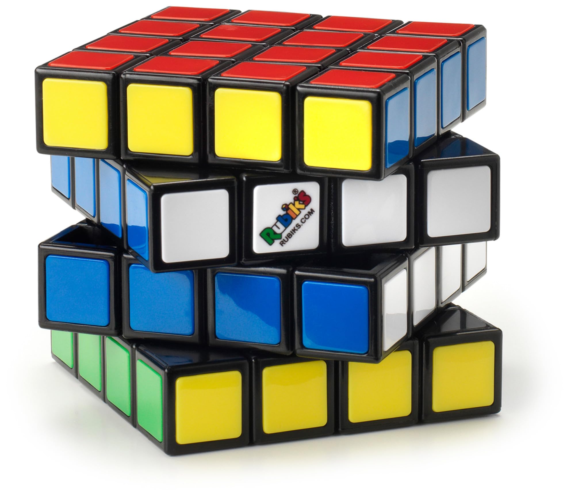 Rubik’s Master, The Official 4x4 Cube Classic Color-Matching Problem-Solving Brain Teaser Puzzle 1-Player Game Toy for Adults & Kids Ages 8+