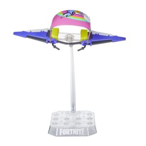 Fortnite Victory Royale Series Llamacorn Express Collectible Glider for Action Figure with Display Stand - Ages 8 and Up, 6-inch