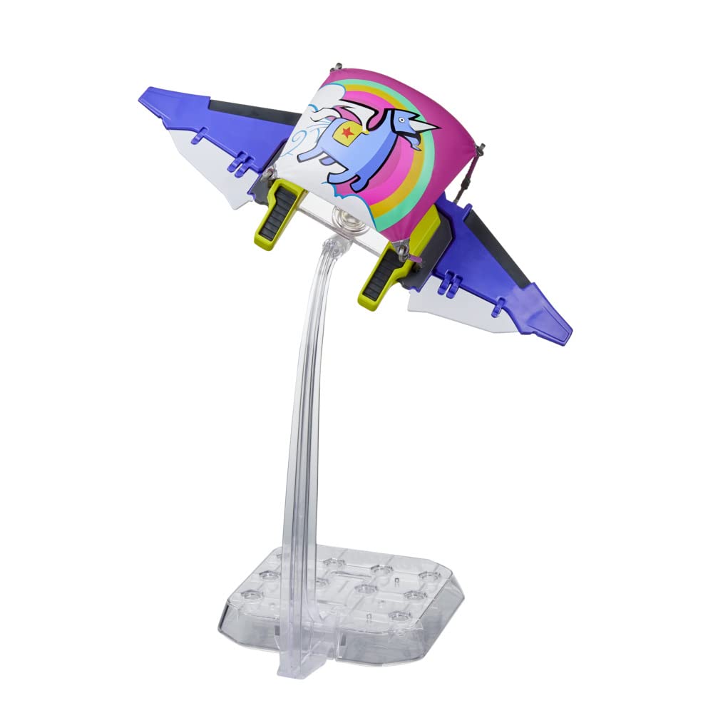 Fortnite Victory Royale Series Llamacorn Express Collectible Glider for Action Figure with Display Stand - Ages 8 and Up, 6-inch