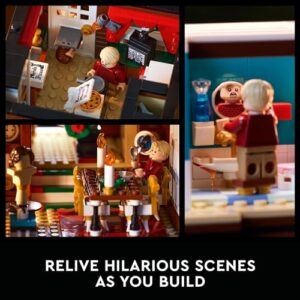 LEGO Ideas Home Alone McCallisters’ House 21330 Building Set for Adults, Movie Collectible Gift Idea with 5 Minifigures