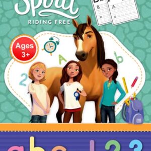 Spirit Riding Free Letter and Number tracing Workbook: (US Edition).