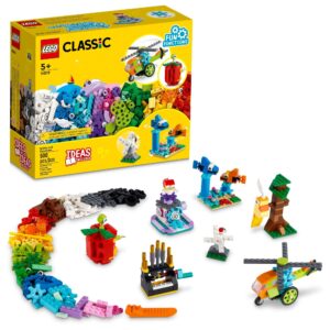 lego classic bricks and functions 11019 building toy set for kids, boys, and girls ages 5+ (500 pieces)