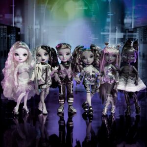 Rainbow High Shadow Series 1 Shanelle Onyx- Grayscale Fashion Doll. 2 Black Designer Outfits to Mix & Match with Accessories, Great Gift for Kids 6-12 Years Old and Collectors, Multicolor, 583554EUC