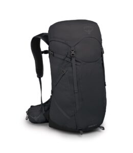 osprey sportlite 30l unisex hiking backpack, dark charcoal grey, s/m