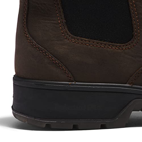 Timberland PRO Men's Nashoba Soft Toe Industrial Casual Work Boot, Stout Brown, 10