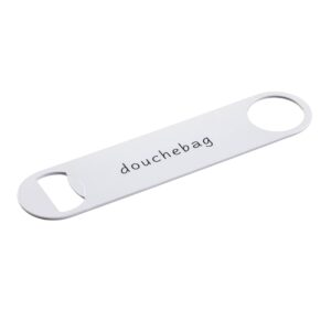 douchebag powder coated steel bottle opener