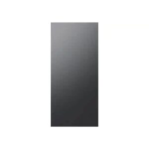 samsung raf18duumt bespoke 4-door flex refrigerator top panel in matte black steel