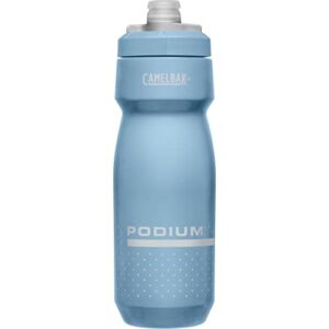 camelbak podium bike water bottle 24oz, stone blue