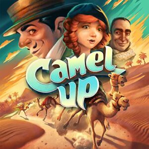 Camel Up (Second Edition) | Strategy , Dice Game | Family Board Game for Adults and Kids | Ages 8 and up | 3 to 8 Players | Average Playtime 30-45 Minutes | Made by Eggertspiele