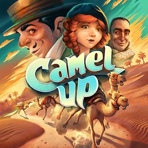 Camel Up (Second Edition) | Strategy , Dice Game | Family Board Game for Adults and Kids | Ages 8 and up | 3 to 8 Players | Average Playtime 30-45 Minutes | Made by Eggertspiele