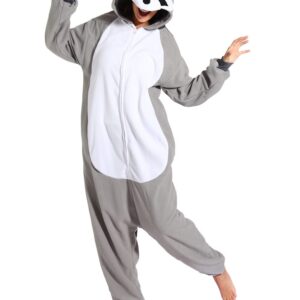 ofodoing Adult Animal One-piece Pajamas Cosplay Animal Homewear Sleepwear Jumpsuit Costume for Women Men